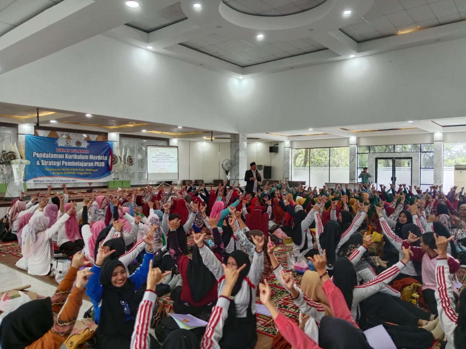 Guru PAUD di Balangan Diklat Strategi Pembelajaran Kurikulum Merdeka ...